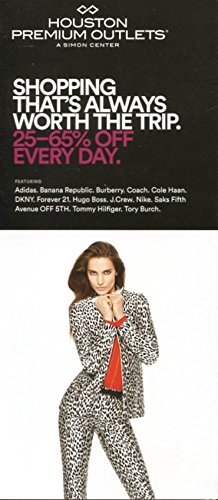 HOUSTON PREMIUM OUTLETS /TEXAS /SHOPPING /FOLDOUT BROCHURE+++: TX, TX ...