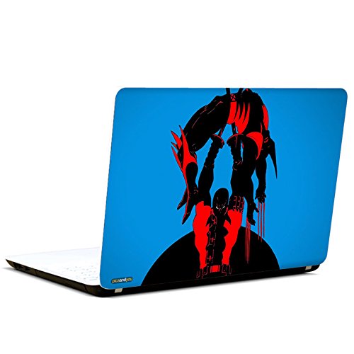 Pics And You Superhero Themed 434 Deadpool Laptop Skin (3M/Avery Vinyl ...
