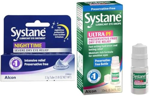 Amazon.com: Systane Nighttime 3.5g Lubricant Eye Ointment Ultra 10ml ...