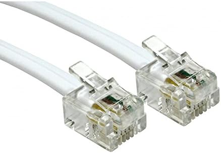 5m ADSL Cable RJ11 Modem Router Cable - Premium Quality/Gold Plated ...