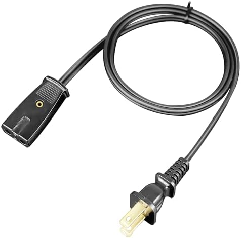 Amazon.com: Eopzol 3ft Long 2 Pin 1/2 Inch Spacing Power Cord for West ...