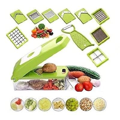 Smart Buy 12 in 1 Multi-Purpose Vegetable and Fruit Chopper, Fruit ...