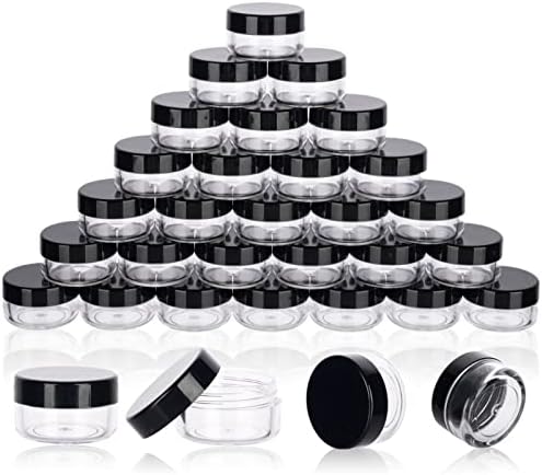 Amazon.com: 5 Gram Sample Containers with Lids, 50 Count 5ML Sample ...