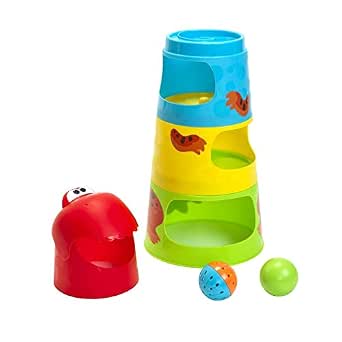 Amazon.com: Dino Stack & Roll - Juego de 6 piezas : Juguetes y Juegos