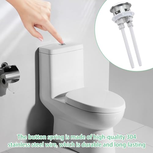 Toilet Flush Button, Dual Push Button Replacement Ideal Standard 38 mm ...