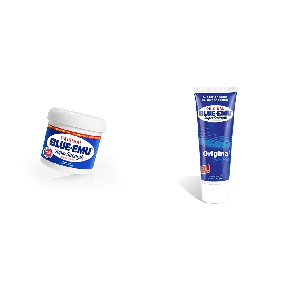 Amazon.com: Blue Emu Muscle and Joint Deep Soothing Original Analgesic ...