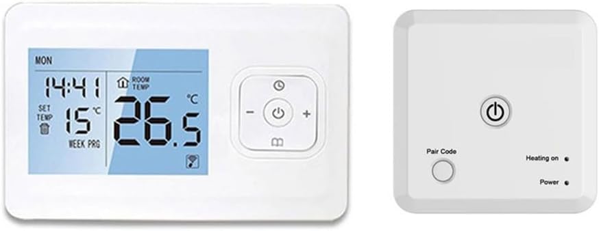 Feegow Wireless Wifi Programmable Room Thermostat, Voice Control, App ...