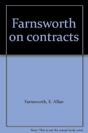 Farnsworth on contracts: 9780316274678: Amazon.com: Books