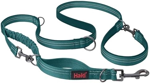 HALTI Anatomy Multi-Function Lead - Double Lead with Two Carabiners and ...