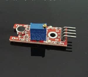 5 pcs Sound Sensor Detecting Module Electret Microphone for Arduino ...