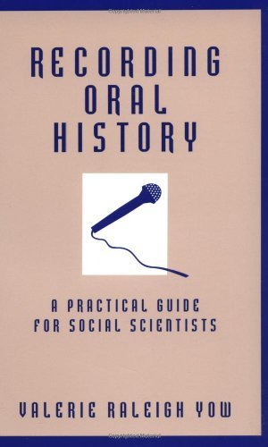 Recording Oral History: Valerie Raleigh Yow: 8580000791334: Amazon.com ...