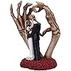 Amazon.com: Skeleton Couple Statue, Love Never Dies Bride and Groom Skeleton Couple Wedding ...