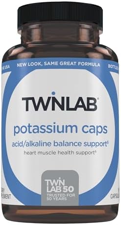 Amazon.com: Twinlab Potassium Caps - Electrolyte Supplement for Muscle ...