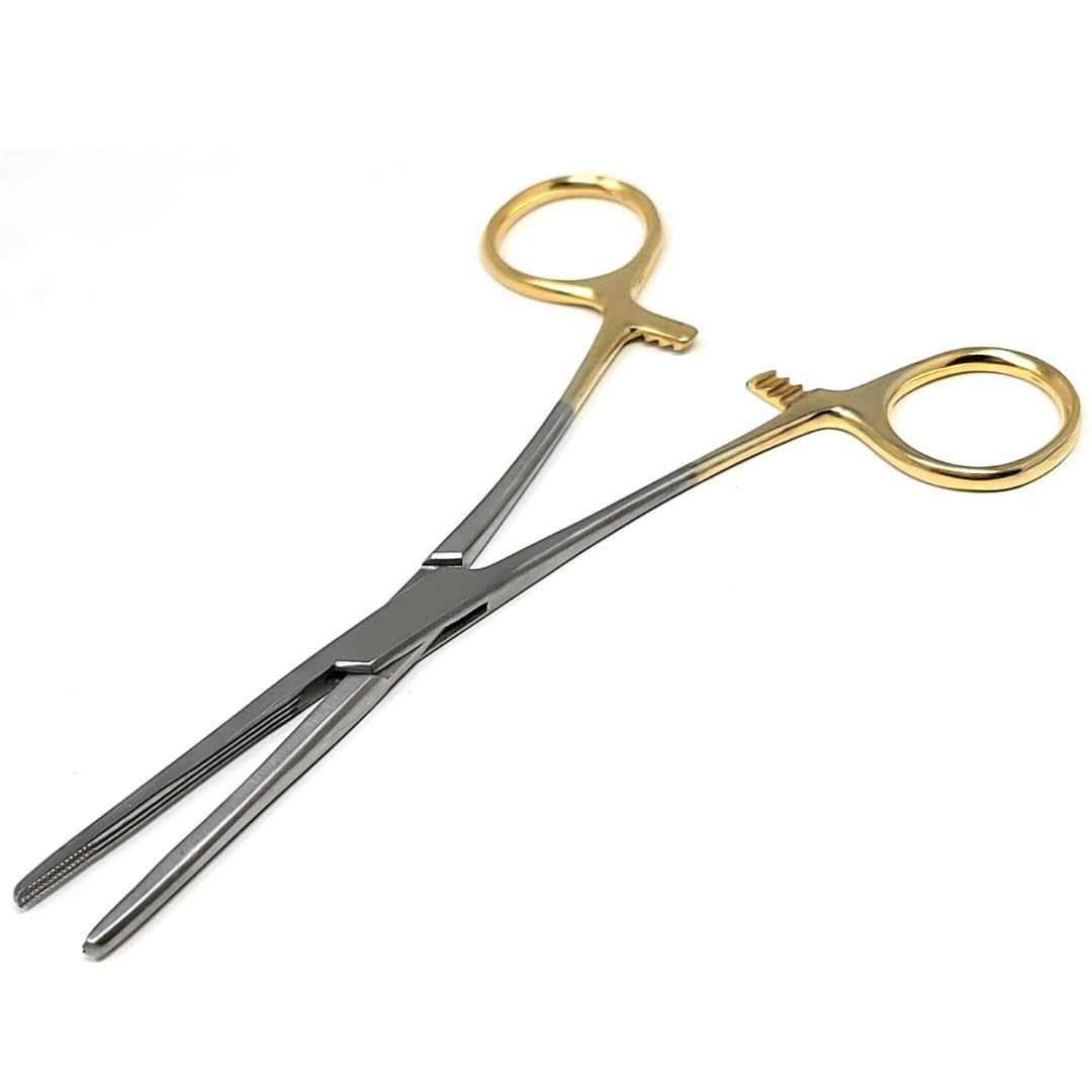 Amazon.com: Rochester Carmalt Hemostatic Forceps with Cross Serrated ...