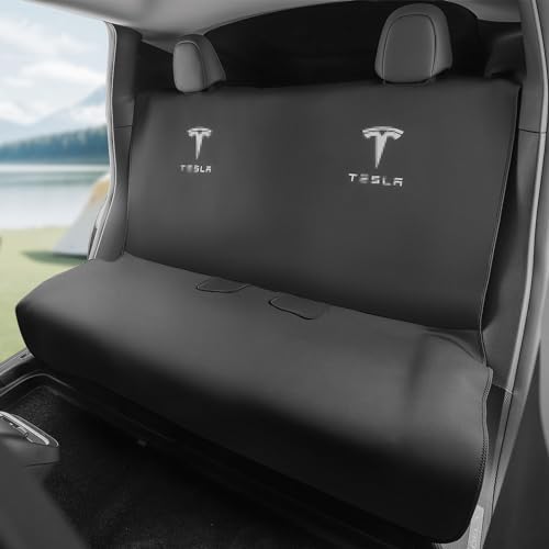 Amazon.com: EVMODS for Tesla Model Y Rear Seat Cover Dogs Protector ...