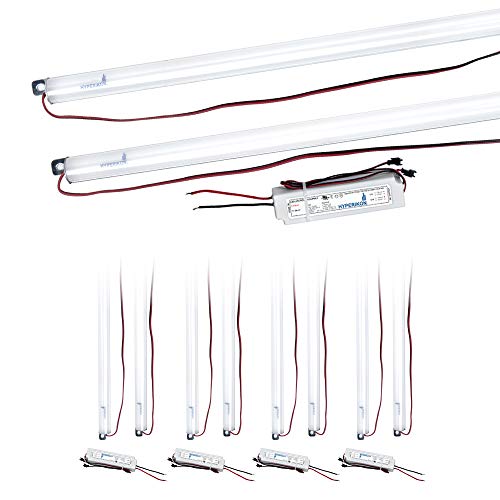 Hyperikon Magnetic Mount 8 Foot LED Tube, 36W=240W, Panel Light ...