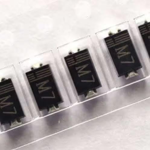 M7 Diode (1N4007 SMD) 1A 1000V DO-214AC SMD Diode (100) : Amazon.in ...