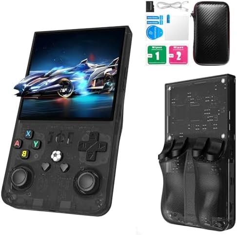 Amazon.com: 2025 New R36MAX Retro Handheld Game Console, 4.0 Inch IPS ...