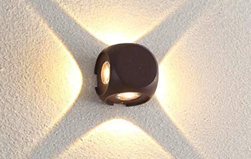 SRII Light Four Side Light Effect 4 Way hut Design Wall Light Outdoor ...
