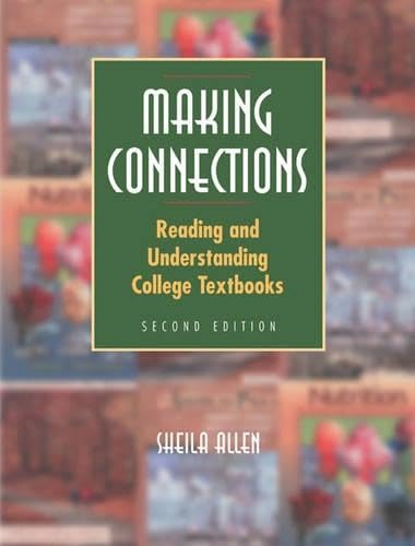Amazon.com: Making Connections: Reading and Understanding College ...