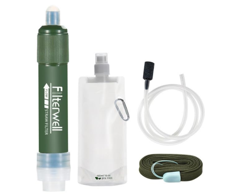 Personal Water Filter, Mini Water Filter, Personal Purification Straw ...