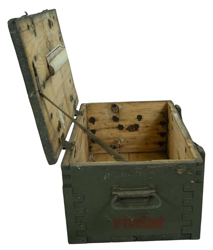 Kistenkolli Altes Land DM11 Boîte militaire à munitions en bois/Caisse ...