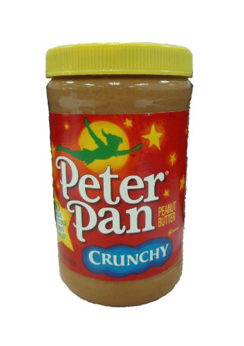 Peter Pan, Crunchy Peanut Butter, 16.3oz Jar (Pack of 6) | Gourmetian