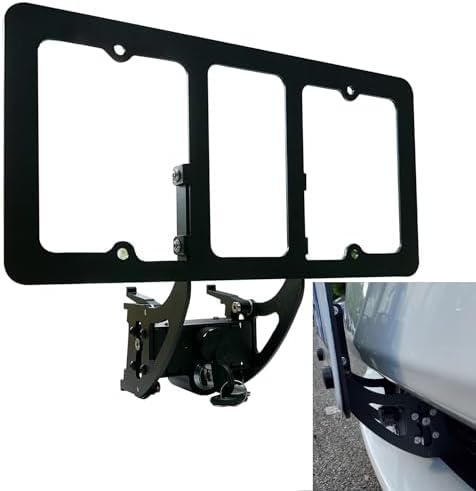 Amazon.com: VICOVITER No Drill License Plate Holder Fit for Tesla Model ...