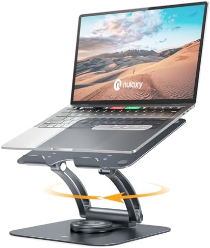 Amazon.com: Amazon Basics Adjustable Laptop Stand Riser, for Monitors ...