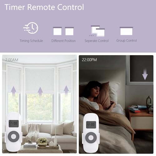 Snapklik.com : DC920 5-Channel Remote Timers For Window Shading