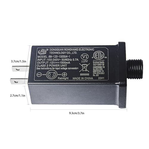Snapklik.com : Nehbujin 12V 15A Power Supply, Replacement Yard ...