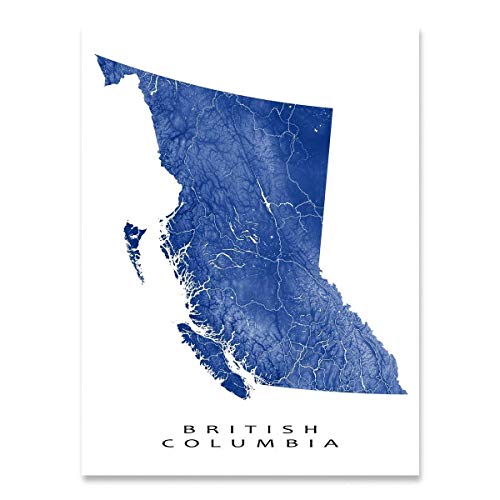 Printable Map Of British Columbia