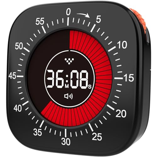 Snapklik.com : Visual Timer, Rechargeable Digital Timer For Kids