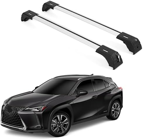 Amazon.com: ERKUL Roof Rack Cross Bars Fit for Lexus UX UX200 UX250H ...
