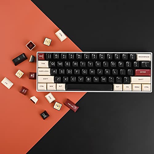 SOLIDEE Keycaps 60 Percent 150 Keys Double Shot PBT Custom Gaming ...