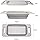 Amazon.com: SAMMART Over The Sink Rectangular Colander (Grey) : Home ...