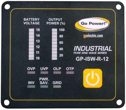 Amazon.com: Go Power! GP-SWR-A Pure Sine Wave Inverter Remote , Black ...