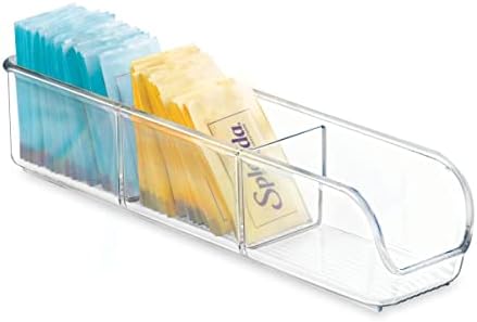 Amazon.com: iDesign Plastic Packet Organizer Kitchen Storage Containers ...