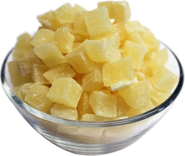 Nutzy Dried Pineapple Dice 400 Grams (200g X 2) – Family-Friendly Tasty ...