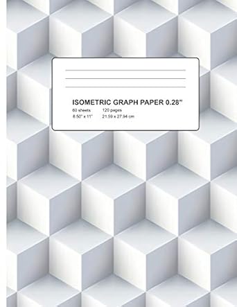 Amazon.co.jp: Isometric Graph Paper: Graph Paper Notebook ( triangle ...
