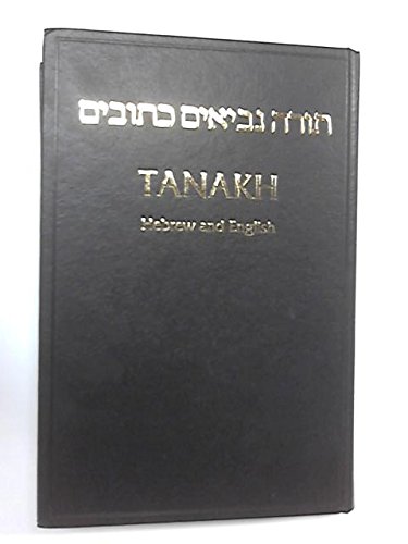 Tanakh (The Holy Scriptures) Hebrew and English: unknown author: Amazon ...