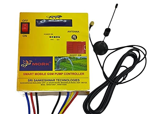 Mork Digital Gsm Mobile Motor Starter Gsm Motor Controller | Smart ...