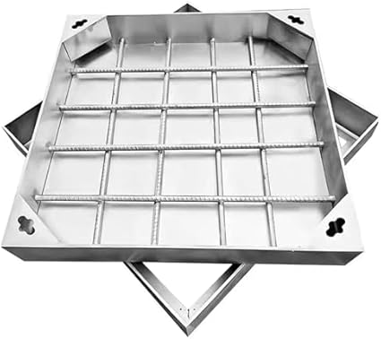 Recessed Manhole Cover and Frame, Invisible Design Sewer Inspection ...