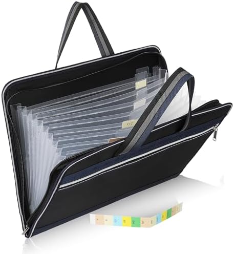 Amazon.com : COMNICO File Folder Organizer, Accordion File Organizer ...