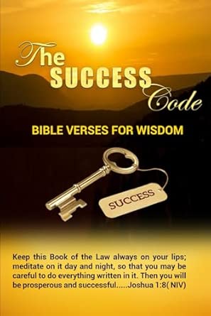 The Success Code: Bible Verses for wisdom: Williams, Dr Jacquelyn ...
