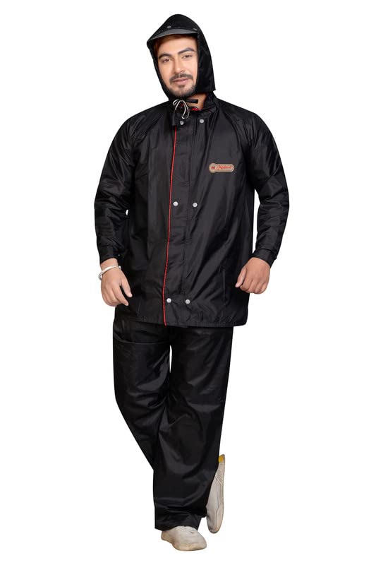 Buy Modern Rainwear Rain Coat for Men Waterproof Raincoat with Pants ...