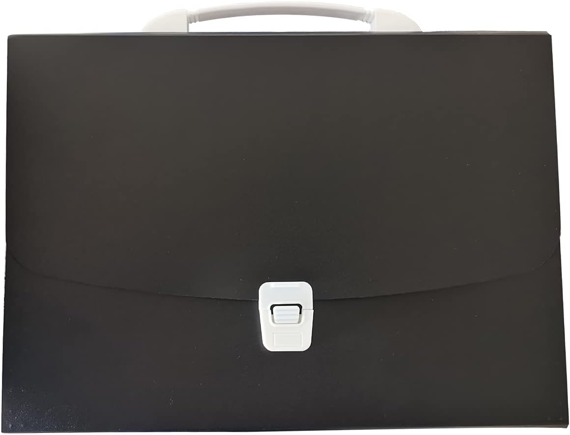 Expanding File Folder, 13 Portable Pockets Accordion Organiser A4 ...