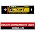 Amazon.com: Coast ZX955 ZITHION-X Li-Ion Rechargeable Battery for The ...