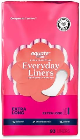 Amazon.com: Equate Liners, Everyday Liners, Incontinence Liners for ...