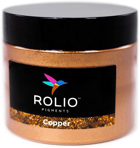 Amazon.com: Rolio - Mica Powder - 1 Jar of Pigment for Paint, Dye, Soap ...